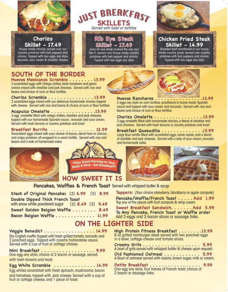 Just Breakfast – San Jose – Family owned restaurant serving breakfast ...